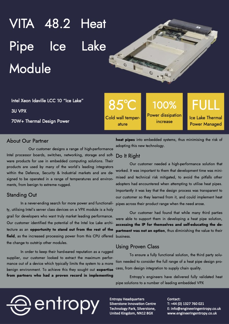 Case Studies - Entropy